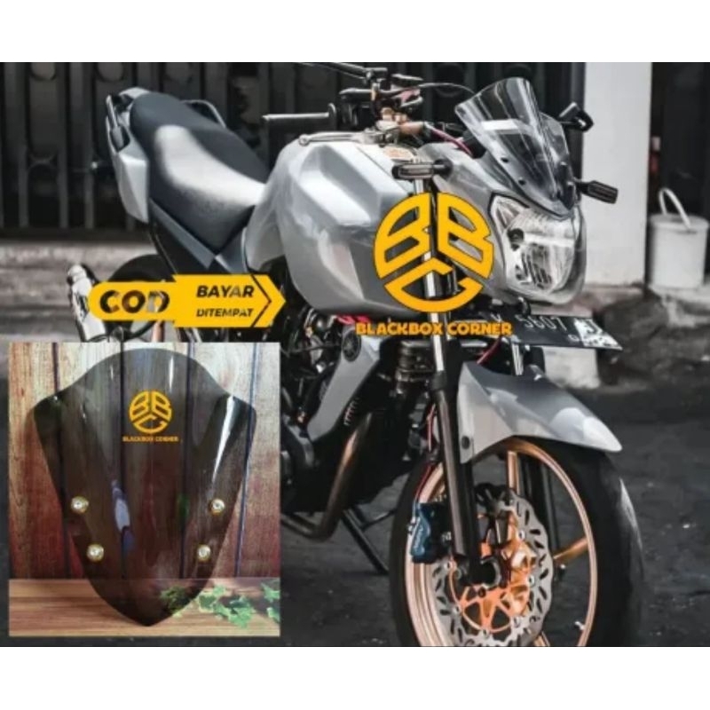 Jual Visor Yamaha Byson Karbu Windshield Yamaha Byson Old | Shopee ...