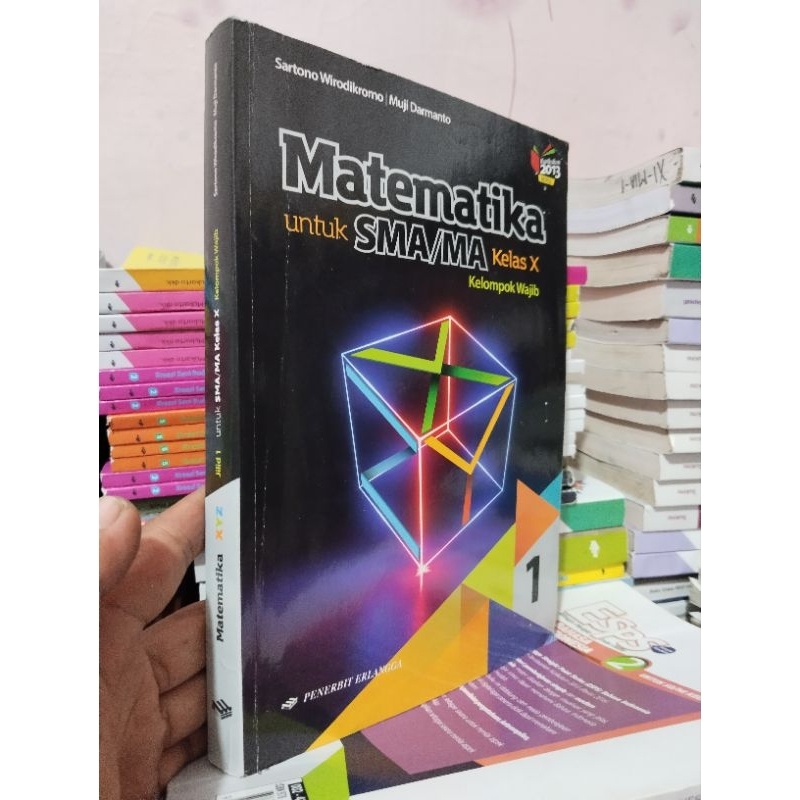 Jual BUKU MATEMATIKA KELAS X/10/1 SMA MA/KELOMPOK WAJIB/ ERLANGGA REVISI BY SARTONO | Shopee ...