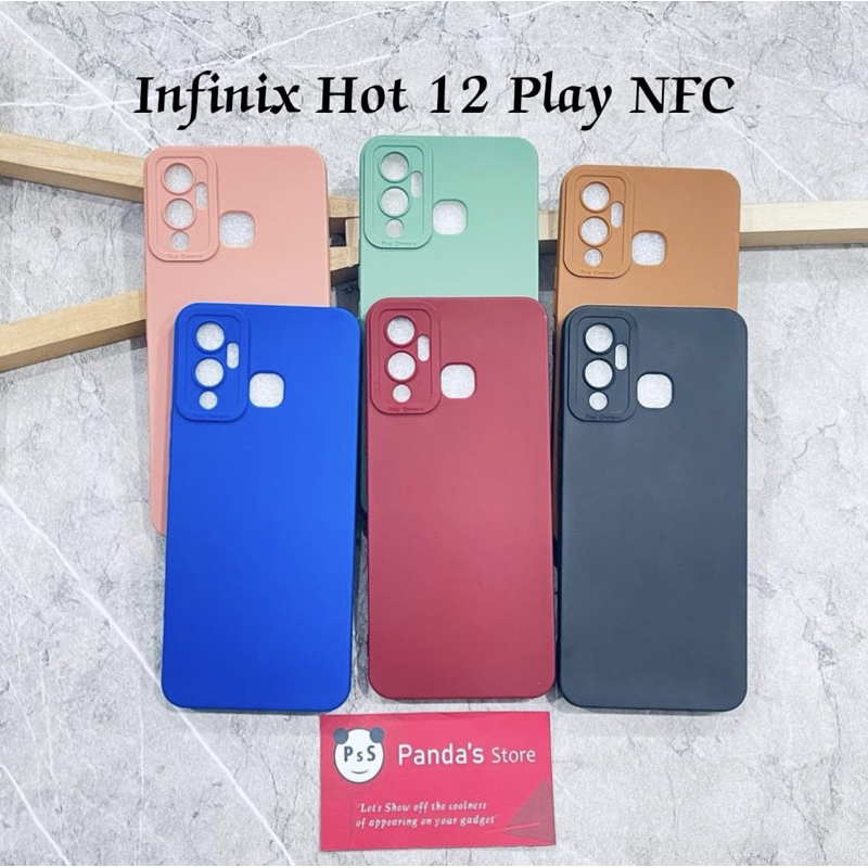 Jual Softcase Pro Camera Infinix Hot 12 Play NFC Candy Case Full Color ...