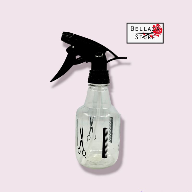 Jual Botol Spray Salon Gambar Gunting Sisir 350 ml | Shopee Indonesia