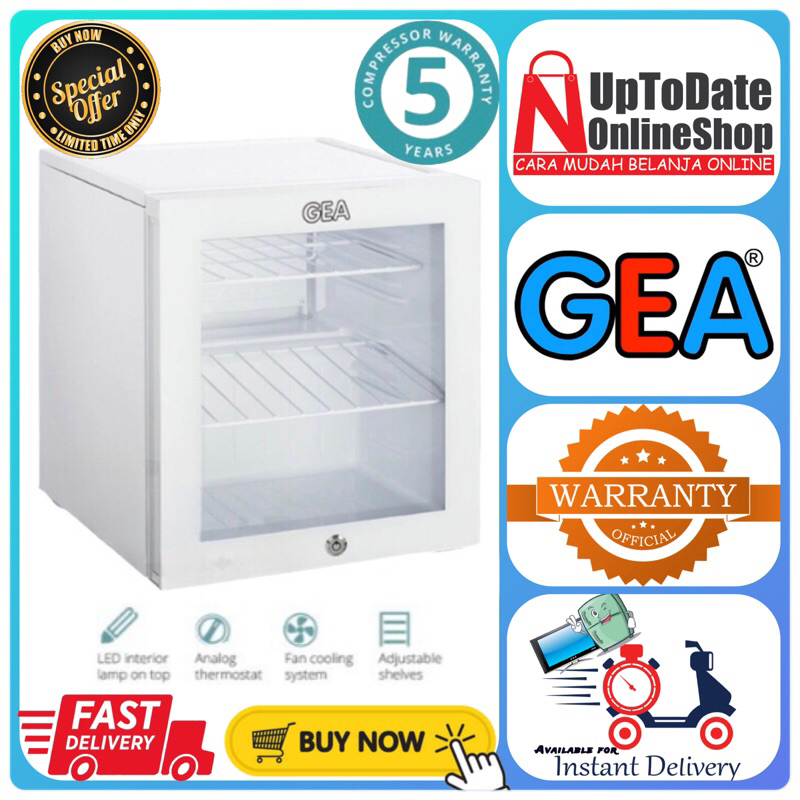 Jual SHOWCASE MINI / LEMARI PENDINGIN MINI GEA EXPO-50CVD EXPO50 EXPO ...