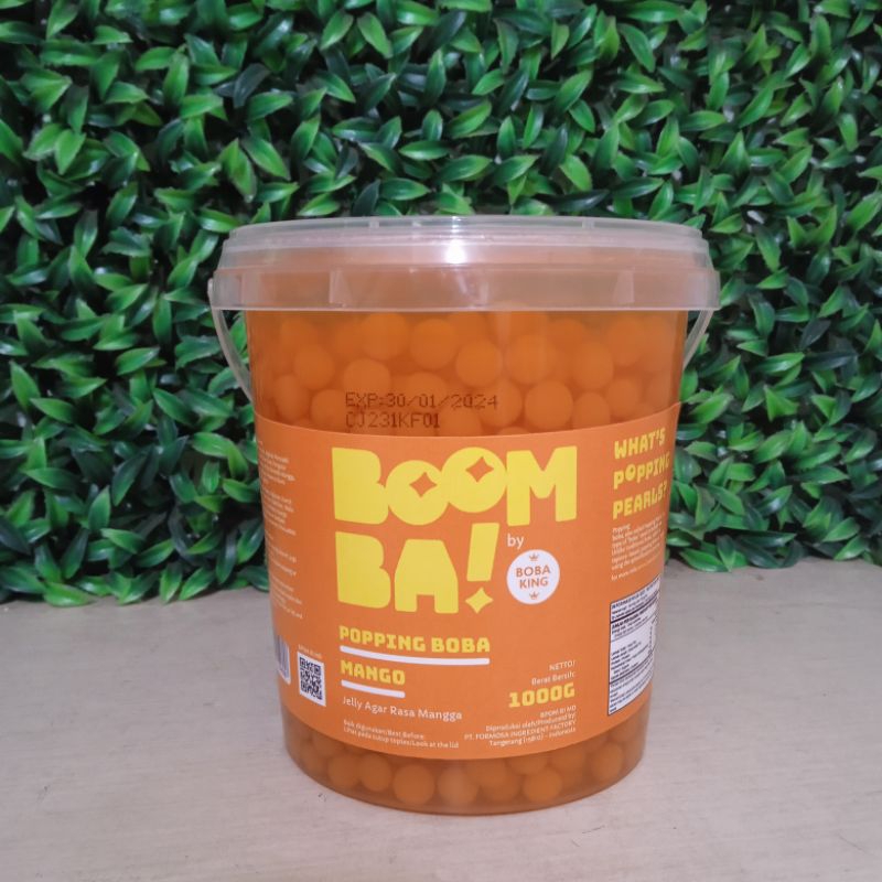 Jual Popping Boba Boomba King Rasa Mango/Mangga | Shopee Indonesia