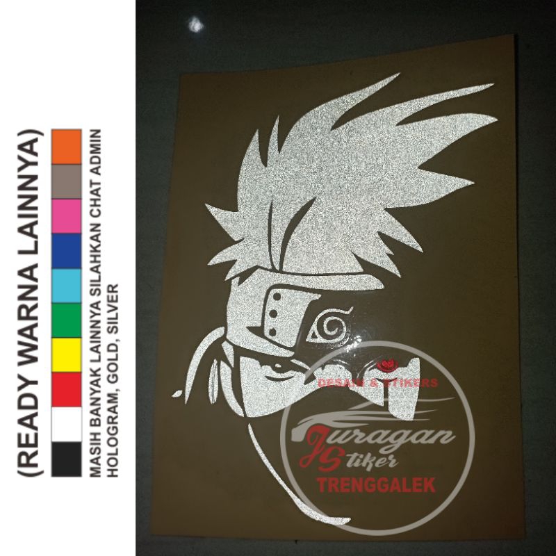 Jual Stiker anime kartun kakashi naruto cutting sticker | Shopee Indonesia