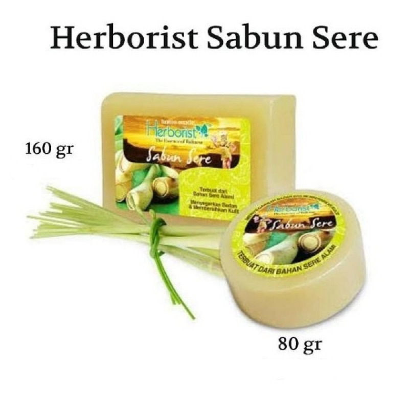 Jual Herborist Sabun Sere 80gr , 160gr | Shopee Indonesia