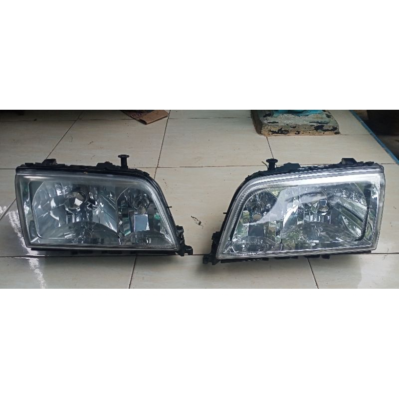 Jual headlamp mercy w202 c180 c200 eagle eyes | Shopee Indonesia
