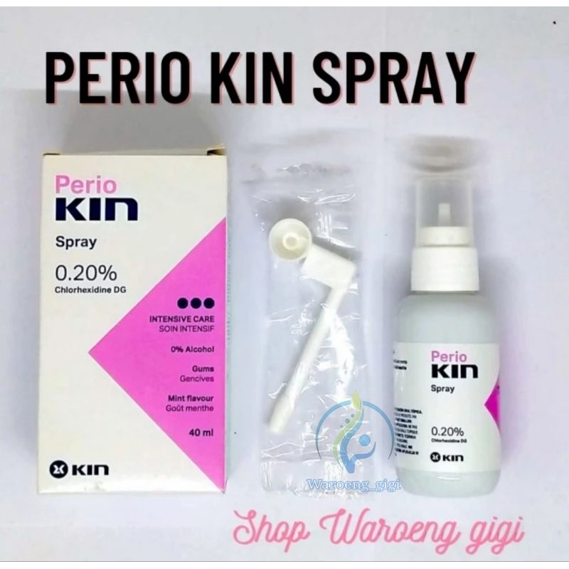 Jual Perio Kin Spray Periokin Spray 40ml | Shopee Indonesia