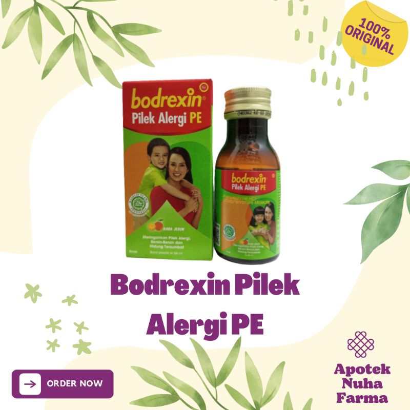 Jual Bodrexin Pilek Alergi PE | sirup Syrup Bodrexin Pilek dan Alergi ...