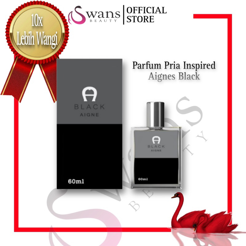 Jual OFS - PARFUM AIGNE BLACK 60ML PREMIUM / PARFUM AIGNER PRIA ...
