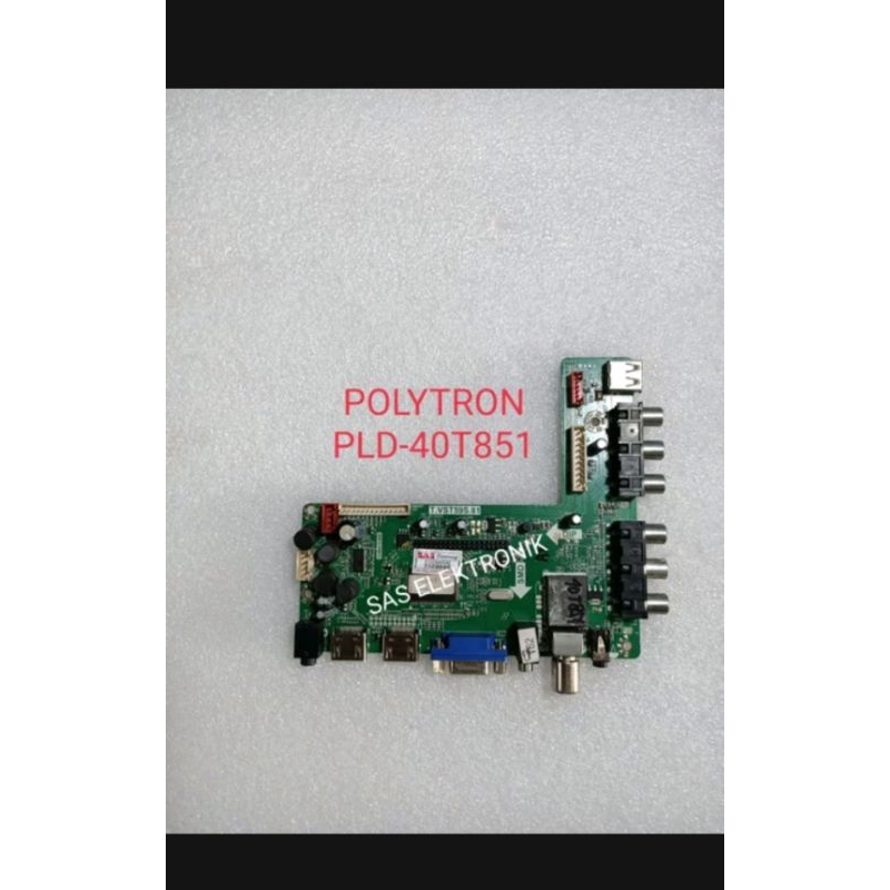 Jual MB MOTHERBOARD MAINBOARD MESIN TV LED POLYTRON PLD40T851 PLD ...