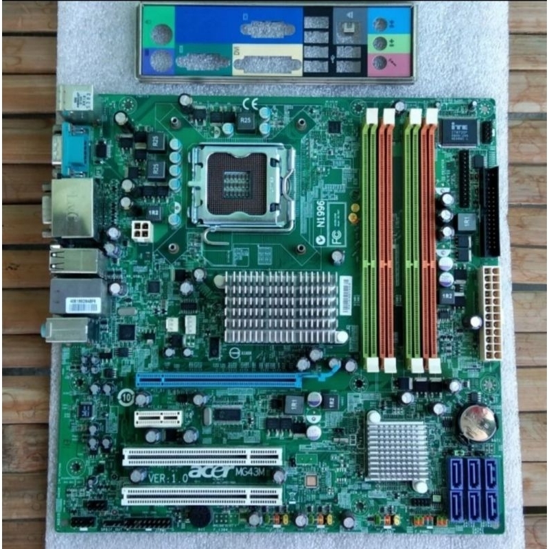Jual MOBO / MOTHERBOAD ACER G41 DDR3 LGA 775 / 4 SLOT RAM DDR3 | Shopee ...