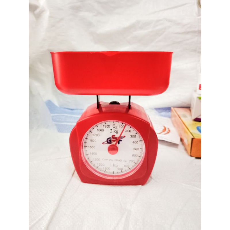 Jual timbangan dapur GSF manual 2kg | Shopee Indonesia