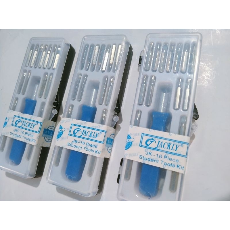 Jual Obeng Multifungsi Mata Mini Set 16in1 Serbaguna Screw Driver HEX ...