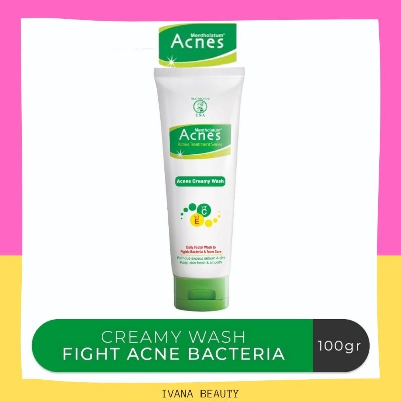 Jual Acnes Creamy Wash 100gr | Pembersih Wajah | Shopee Indonesia