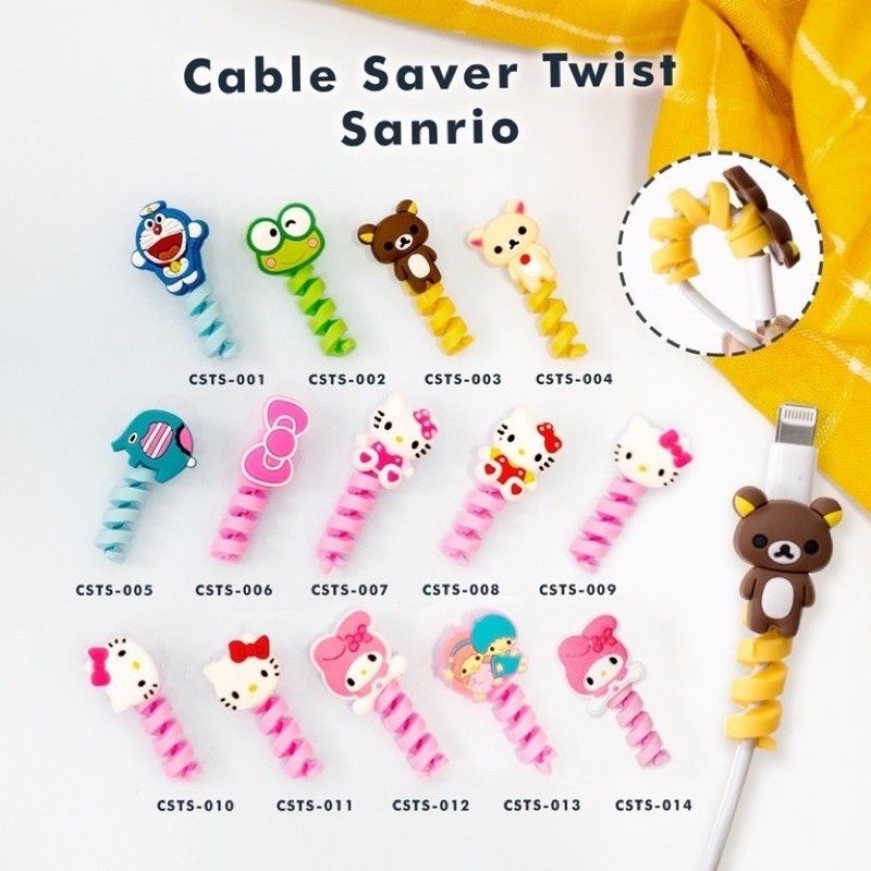 Jual Cable Saver TWIST/ Cable Protector SPIRAL/ Pelindung Ujung Kabel ...