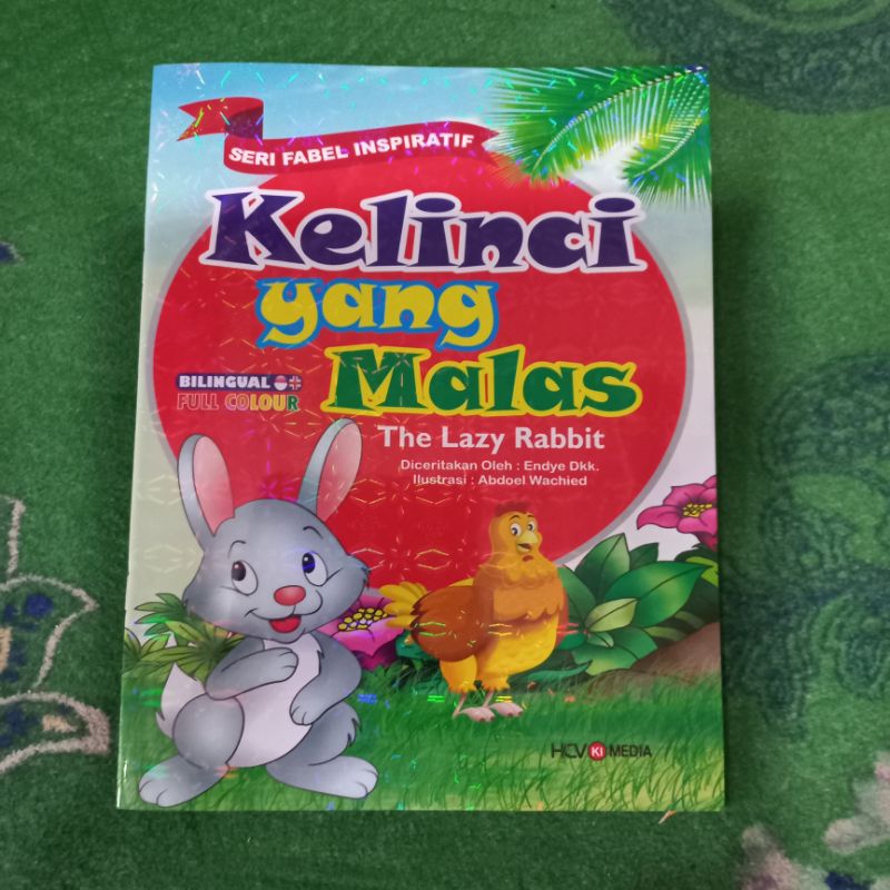 Jual BUKU FABEL CERITA ANAK DAN DONGENG BINATANG BILINGUAL UKURAN BESAR ...