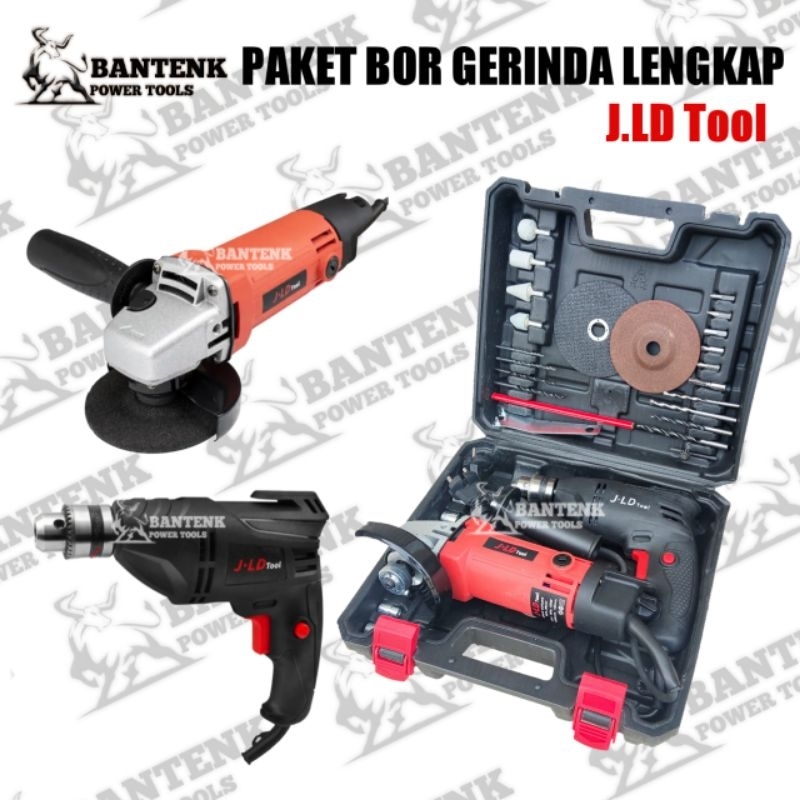 Jual JLD TOOL PAKET KOPER ISI BOR 10-3 DAN GERINDA 9954C LENGKAP DENGAN ...