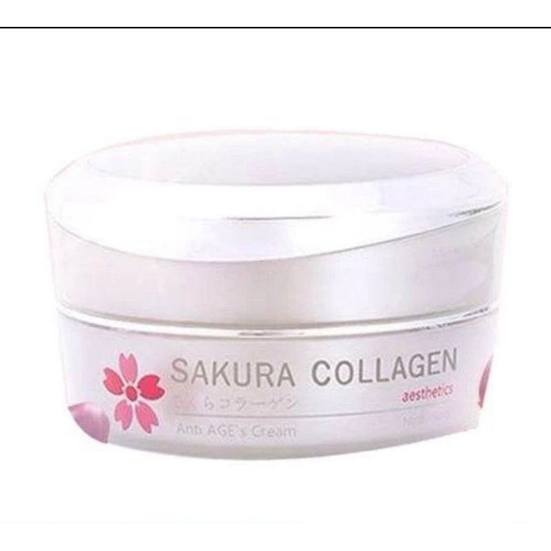 Jual SAKURA COLLAGEN CREAM 10 GRAM | Shopee Indonesia