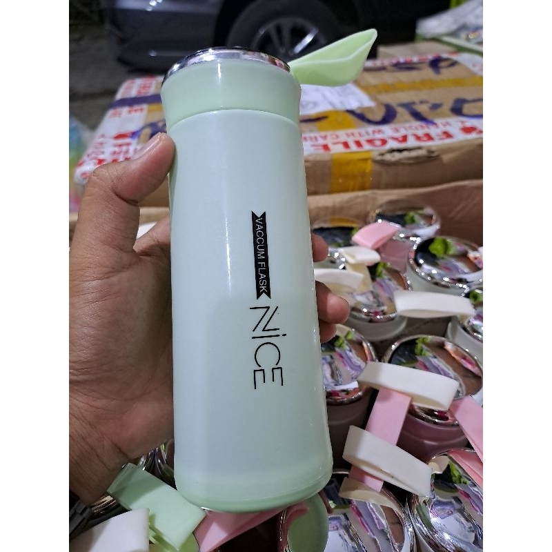 Jual TERMURAH!!! BOTOL MINUM KACA NICE /TUMBLR BOTOL BOTOL KACA 400ML ...