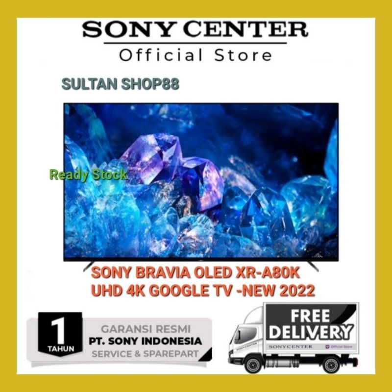 Jual SONY BRAVIA OLED XR-A80K GOOGLE TV 55 INCH UHD 4K HDR | Shopee Indonesia