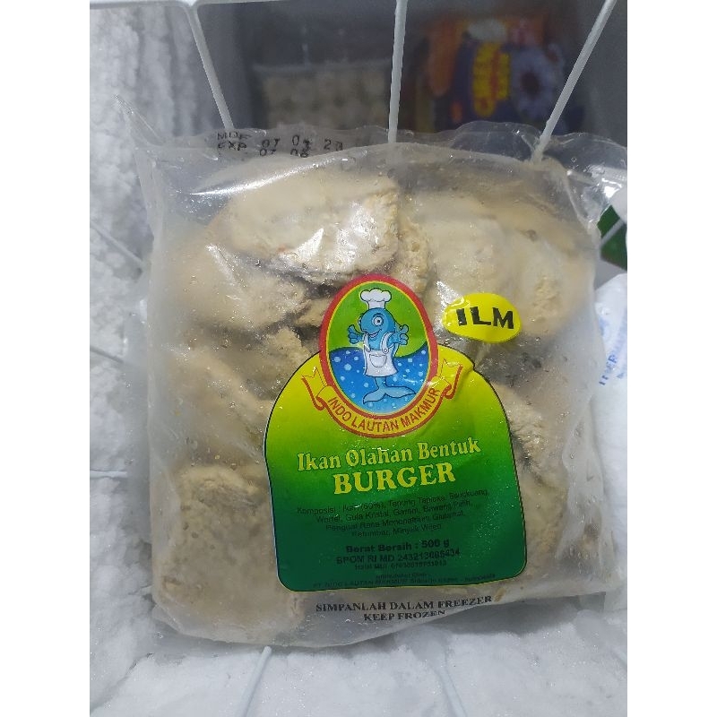 Jual ILM Produk olahan burger || gepeng 500gr | Shopee Indonesia