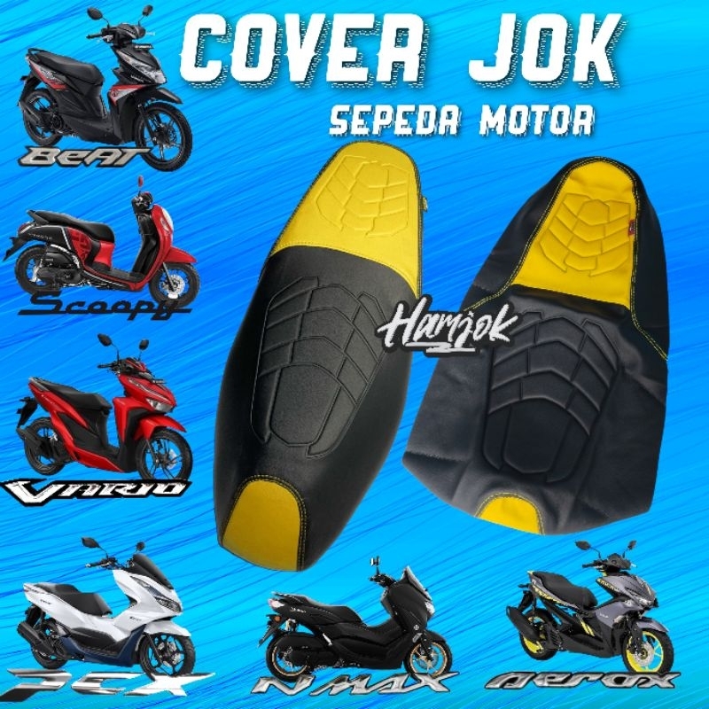Jual cover jok motor model enmore kulit jok sarung jok cover jok ...