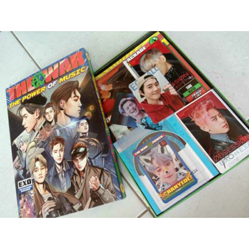 Jual ALBUM OFFICIAL EXO THE WAR POWER MERCHANDISE | Shopee Indonesia