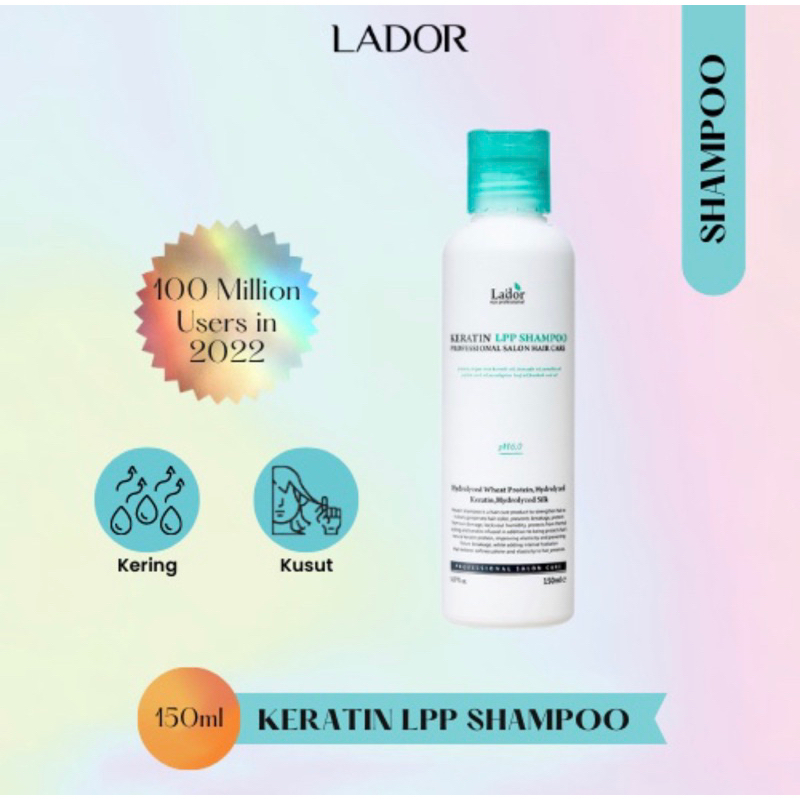 Jual Lador Keratin LPP Shampoo 150 ml | Shopee Indonesia