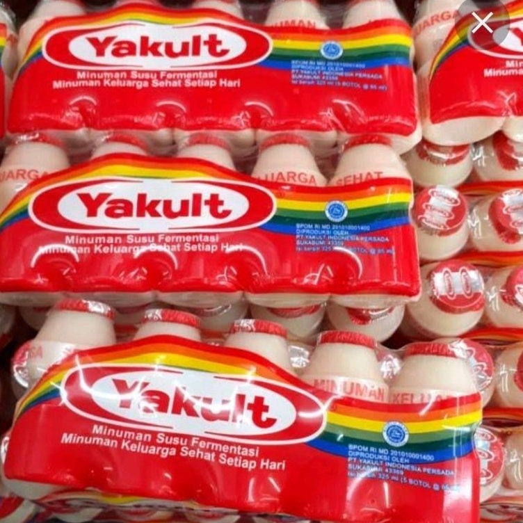 Jual Yakult Per Pack isi 5 Botol Probiotik Kesehatan Usus | Shopee ...