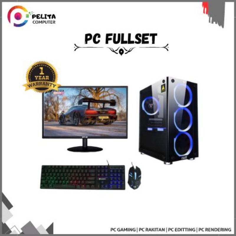 Jual Cpu pc rakitan core i5 memori 8gb hdd 500gb fulset | Shopee Indonesia