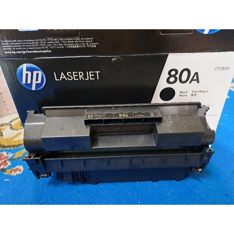 Jual Toner HP Laser Jet 80 A original Kosongan Bekas pakai | Shopee Indonesia