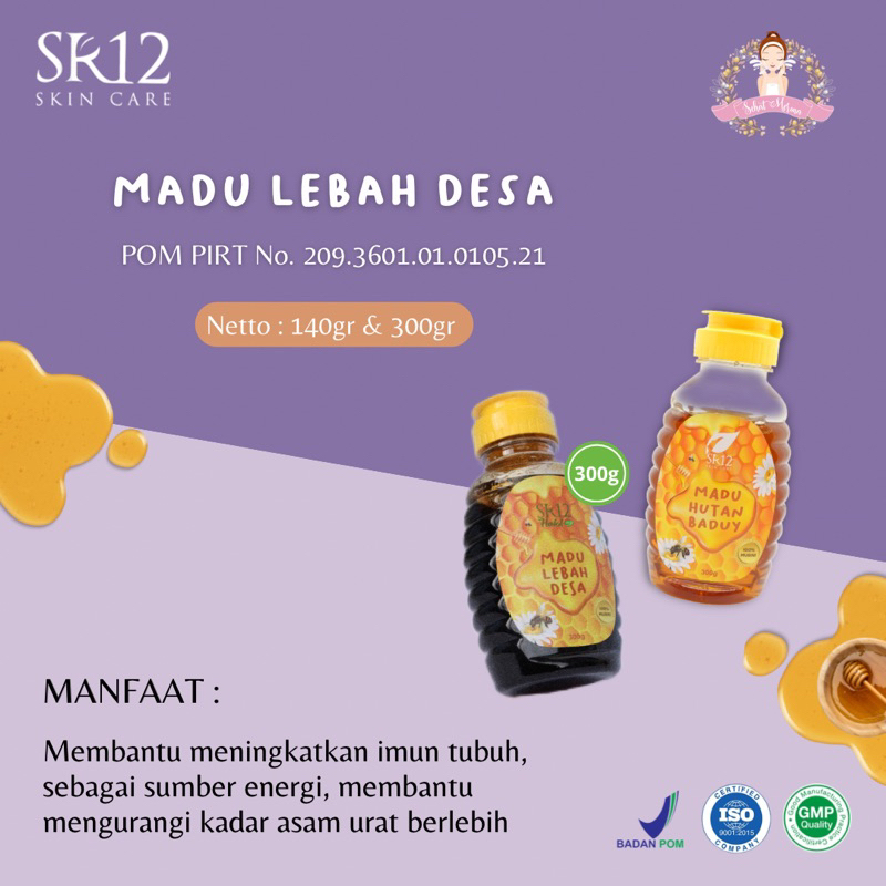 Jual MADU LEBAH DESA SR12 / MADU HUTAN AKASIA / MADU LEBAH DESA ASLI ...