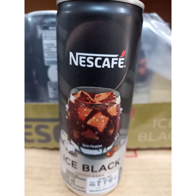 Jual NESCAFE ICE BLACK KALENG | Shopee Indonesia