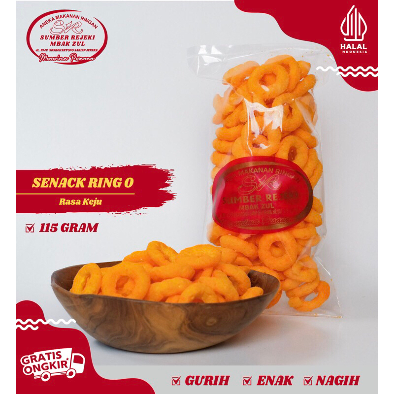 Jual SNACK RING O RASA KEJU 100 GRAM | Shopee Indonesia