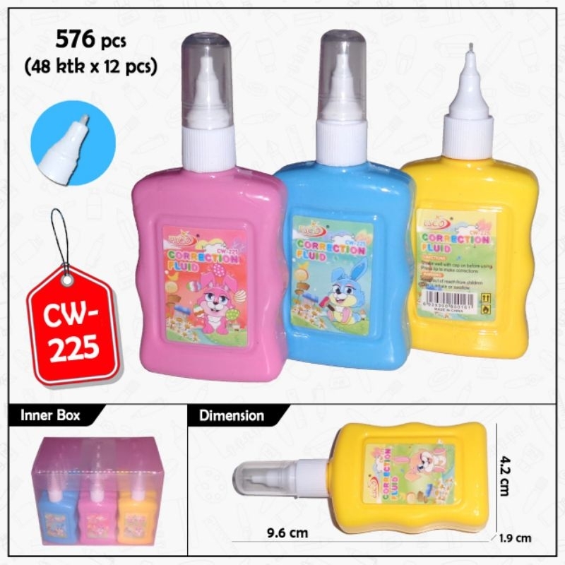 Jual Tipex Cair/ Correction Fluid Botol Murah Besar | Shopee Indonesia
