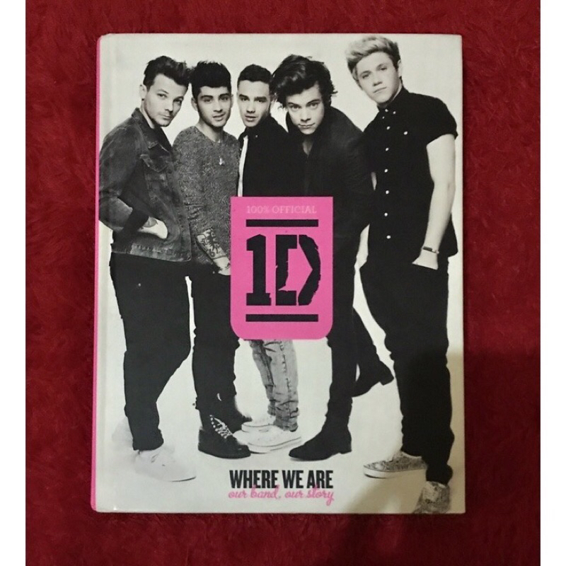 Jual (Booked) One Direction Official Book Where We Are (Hard Cover ...