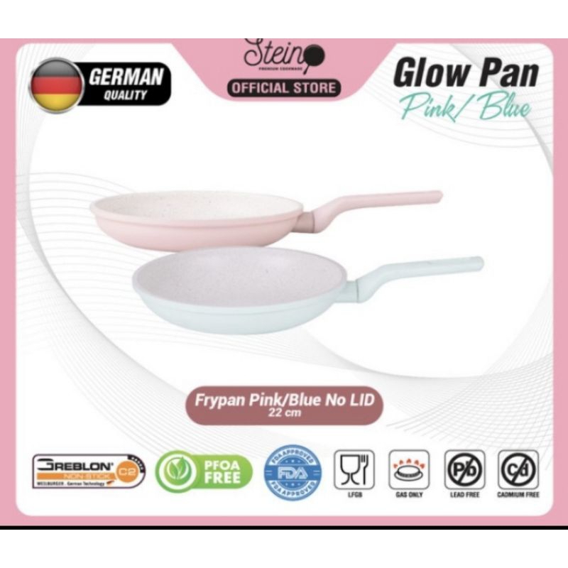 Jual Stein cookware Glow Pan Frypan 22 cm | Shopee Indonesia