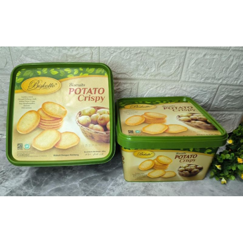 Jual Biskuit potato crispy biskotto toples | Shopee Indonesia