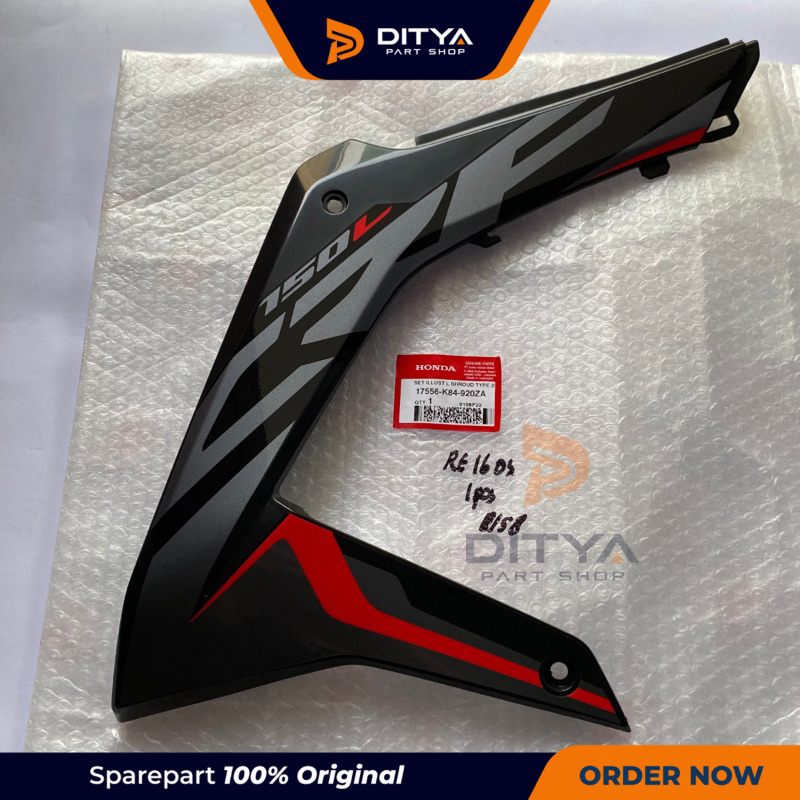 Jual SET ILLUST R/L SHROUD TYPE 2 , COVER BODY, COVER TANGKI , SAYAP ...