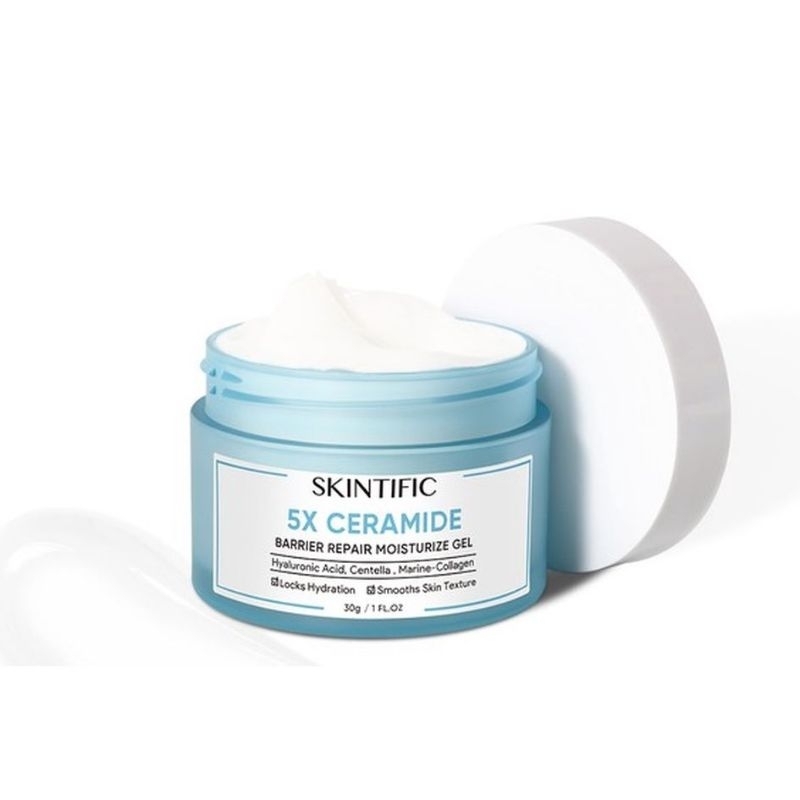 Jual SKINTIFIC - 5X CERAMIDE BARIER REPAIR MOISTURE GEL 30 g | Shopee ...