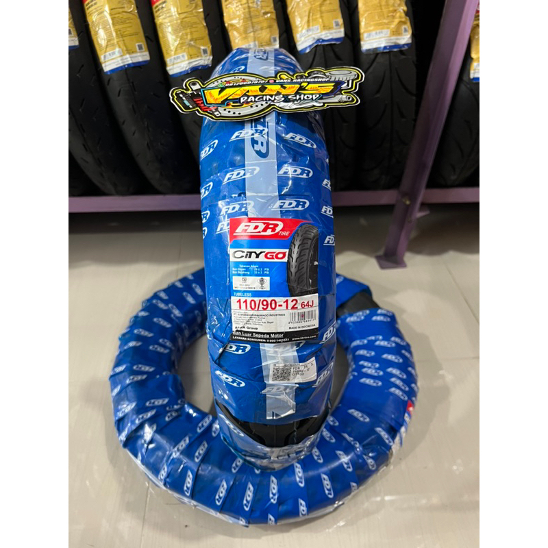 Jual BAN FDR TL CITY GO Ring 12 Ban Motor Tubeless 100/90-12 110/90-12 ...