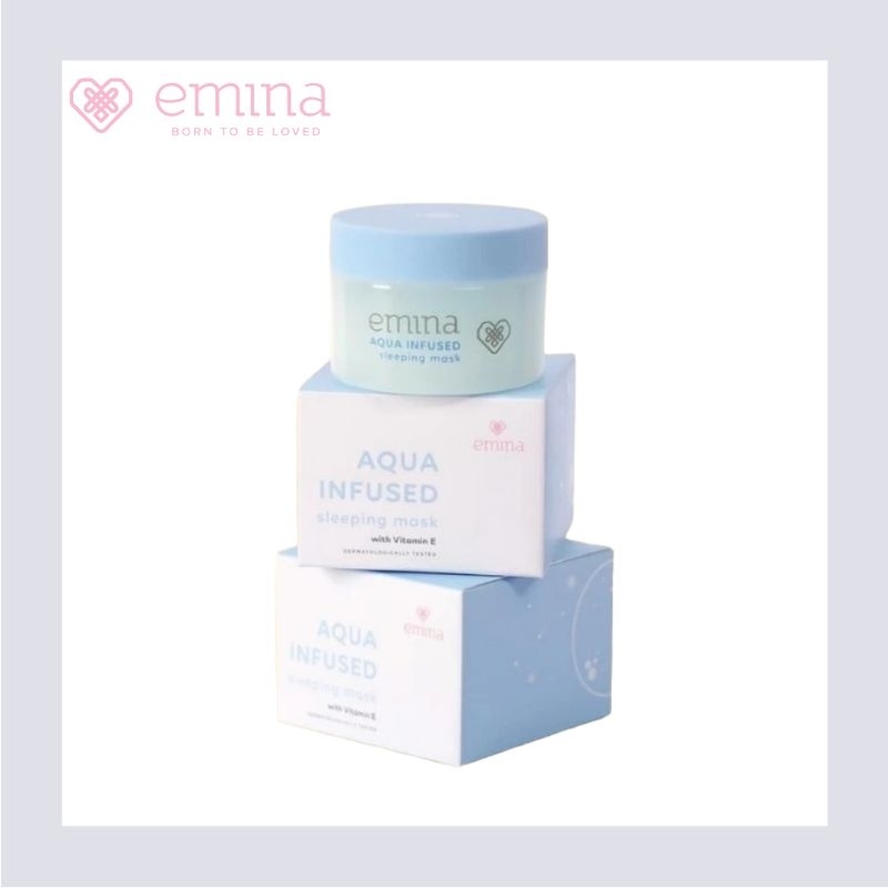 Jual Emina Aqua Infused Sleeping Mask 30g | Shopee Indonesia