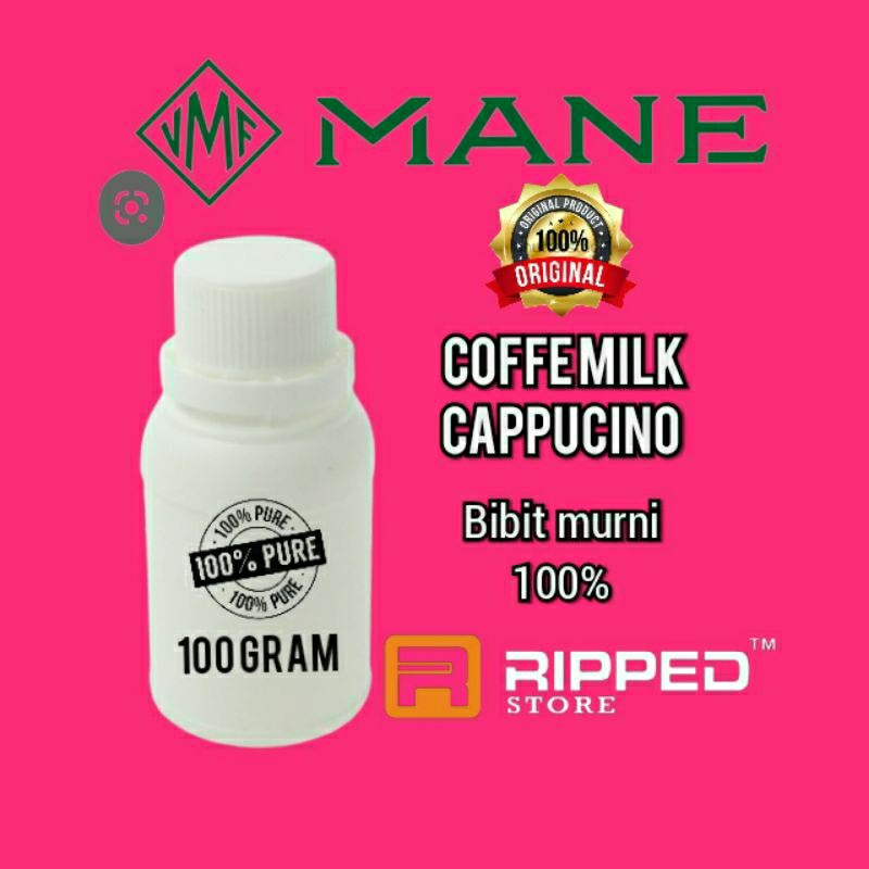 Jual (100 ML) BIBIT PARFUM MURNI CAPPUCINO BY MANE ORIGINAL | Shopee ...
