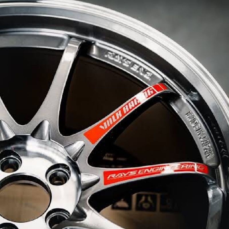 Jual sticker velg volk racing rays engginering CE28 SL | Shopee Indonesia