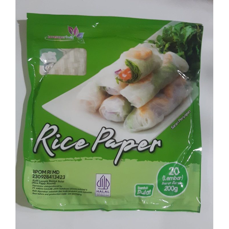 Jual JSF Rice paper 200gr | Shopee Indonesia