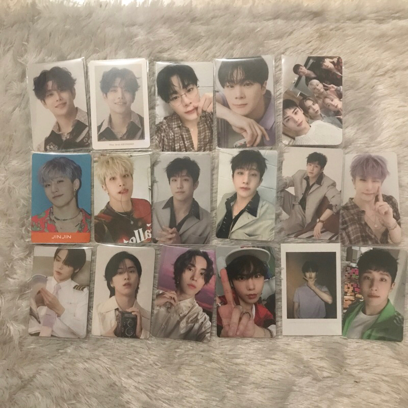 Jual (clearance sale) Photocard Astro MJ Jinjin Cha Eunwoo Moonbin Rocky Yoon Sanha PC Jinrock ...