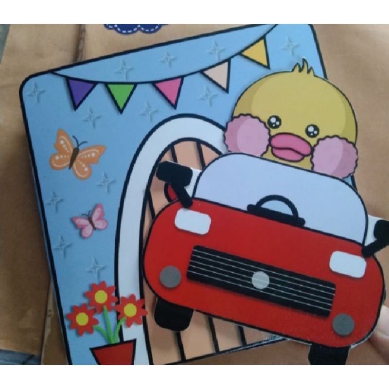 Jual BEBEK VIRAL CAR MAINAN EDUKASI ANAK PAPER DUCK MUDAH DI SUSUN ...