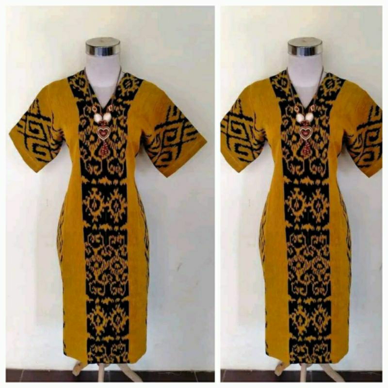 Jual DRESS TENUN IKAT JEPARA BLANKET ETNIK KHAS MOTIF TORAJA LOMBOK PAPUA KODE MAHAVIR SPECIAL D ...