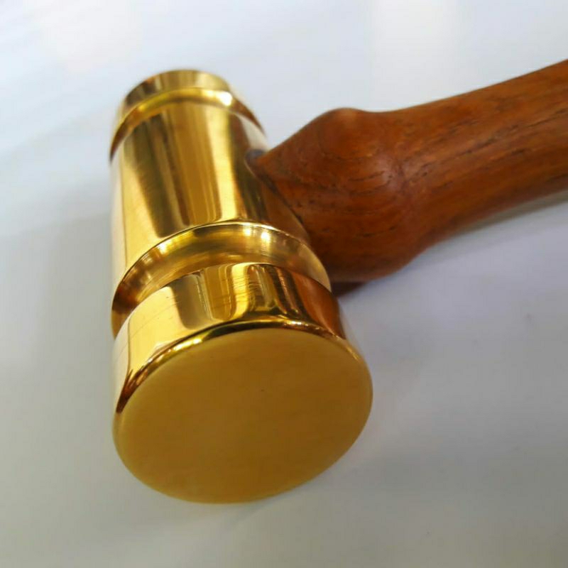 Jual Hammer Solid Brass Gagang Kayu Jati Panjang 20cm | Shopee Indonesia
