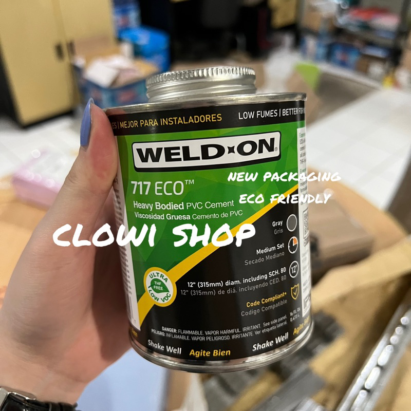 Jual WELD ON 717 PVC GLUE (Lem PVC Weld On 717) | Shopee Indonesia