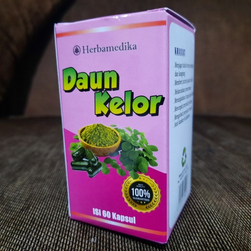 Jual Obat Herbal Kapsul Daun Kelor Herbamedika 60 Kapsul | Shopee Indonesia